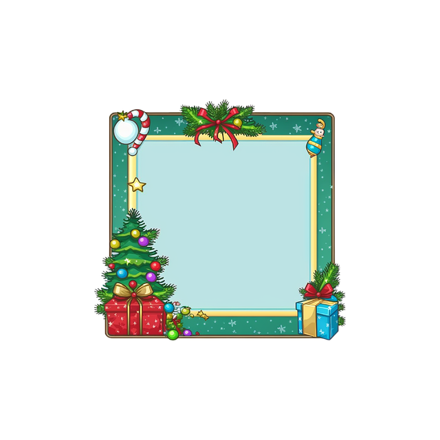Download Cute Christmas Frame Royalty-Free Stock Illustration Image ...