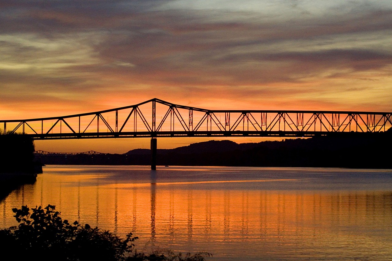Bridge Ohio River Free Photo On Pixabay Pixabay