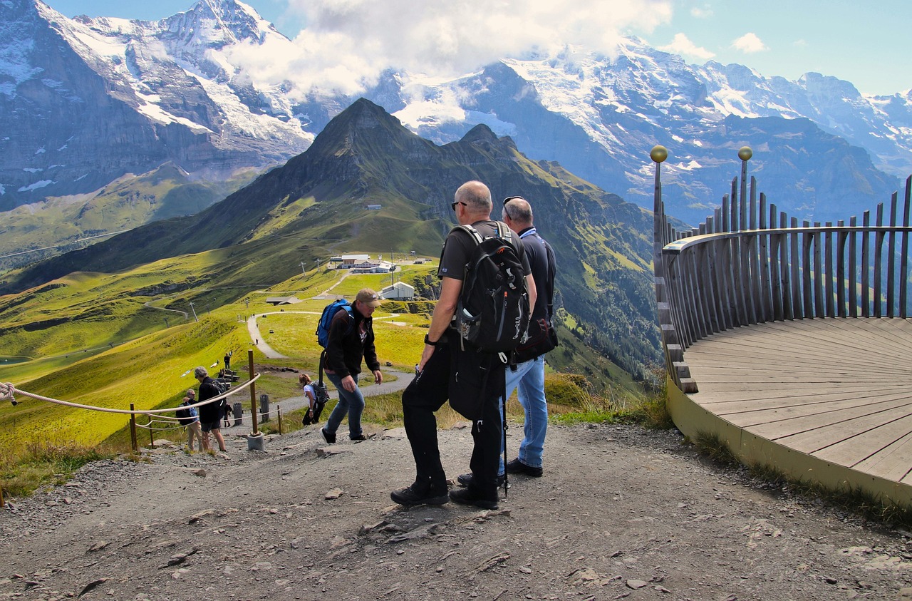 Mountains Viewing Platform Tourist - Free photo on Pixabay - Pixabay