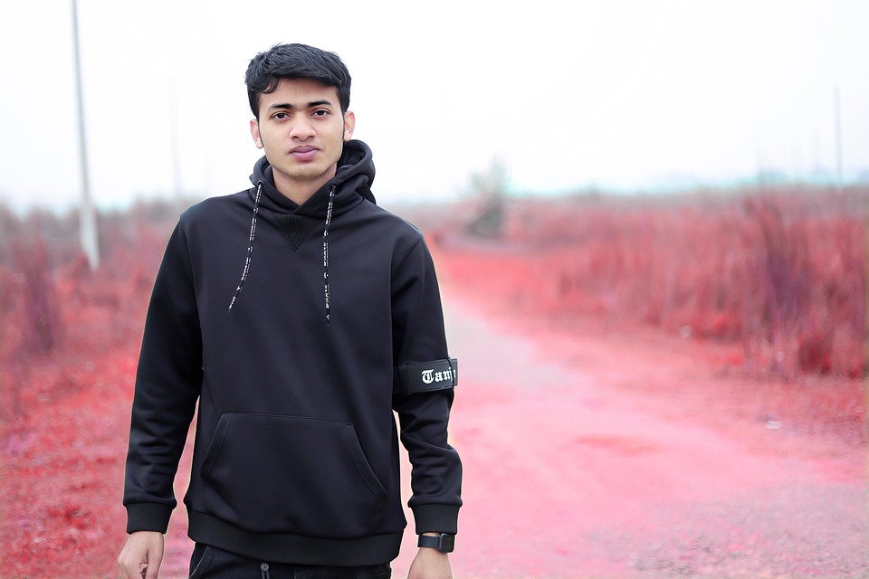 Stilig Pojke Hoodie Bild 2023 - Gratis foto på Pixabay