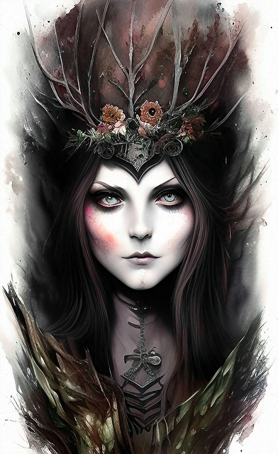 Download Woman, Gothic, Magical. Royalty-Free Stock Illustration Image ...