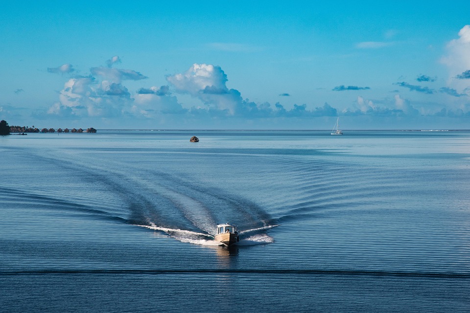 Boat Waves Ocean - Free photo on Pixabay