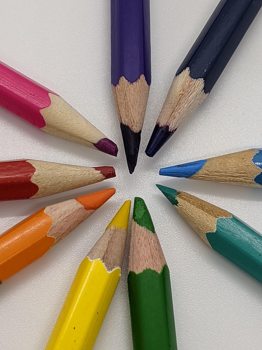 Pencils Colours Circle - Free photo on Pixabay - Pixabay