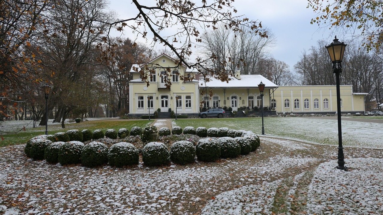 Manor House Park Winter The - Free photo on Pixabay - Pixabay