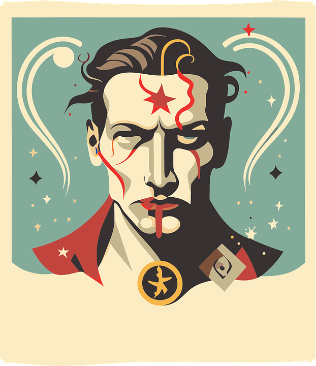 Download Man, Mystic, Portrait. Royalty-Free Vector Graphic - Pixabay
