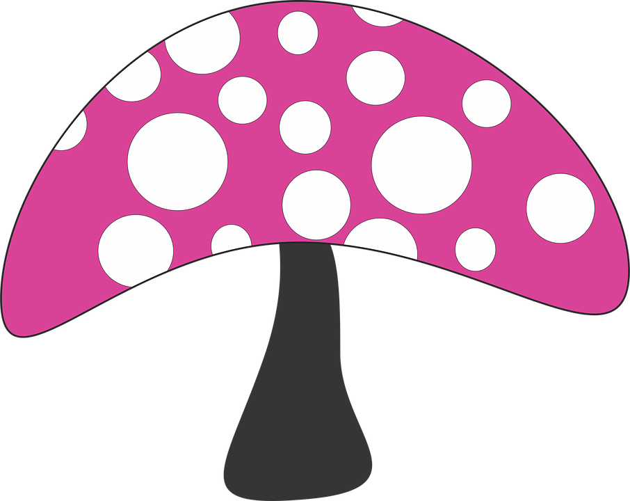 Download Mushroom Pink Mushroom Cartoon Royalty-Free Stock Illustration ...