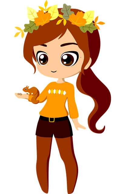 Download Girl, Cartoon, Fall. Royalty-Free Stock Illustration Image ...