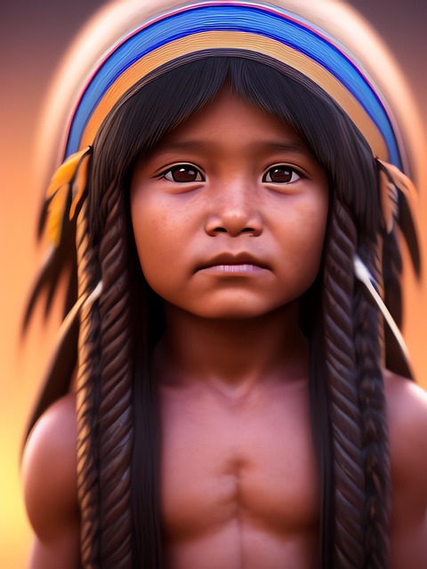 Indian American Copil Papoose - Imagine gratuită pe Pixabay