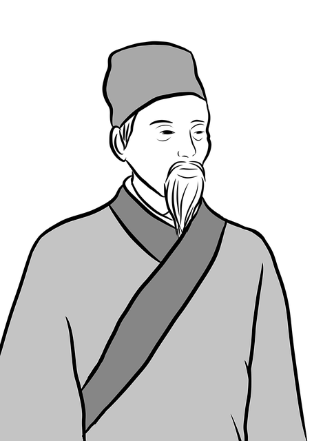 리시젠 중국 의사 그림 라인 - Pixabay의 무료 이미지