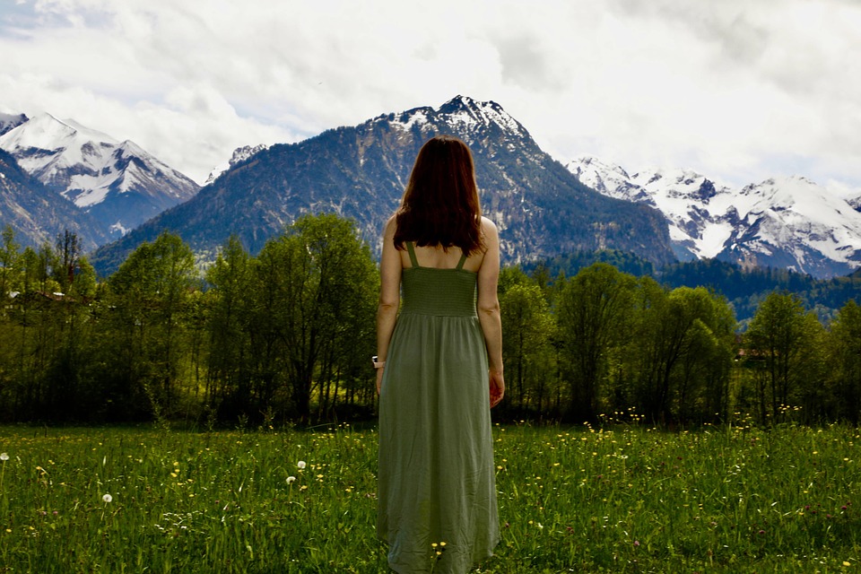Woman Nature Landscape - Free photo on Pixabay