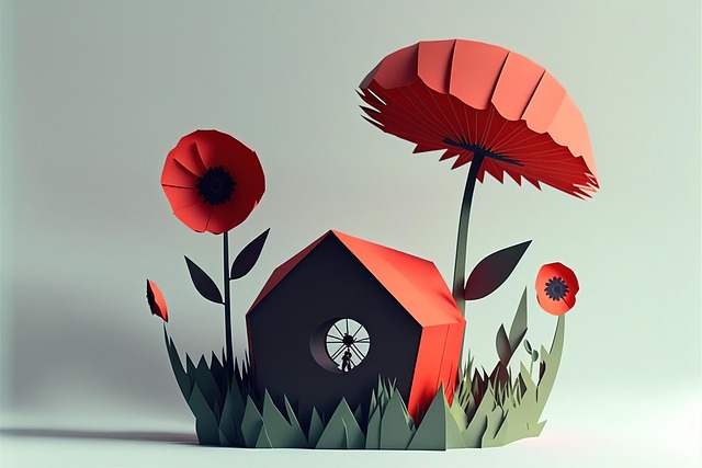 Poppy Flowers House - Free image on Pixabay