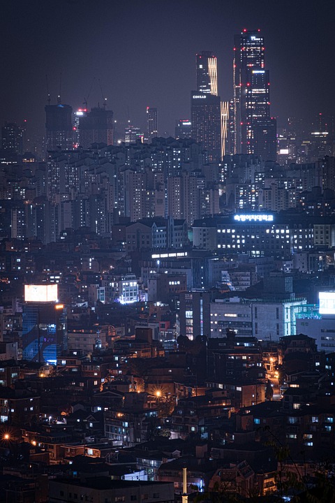 Vue De Nuit La Architecture - Photo gratuite sur Pixabay
