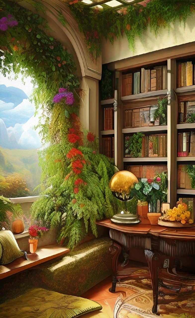 Download Room, Interior, Library. Royalty-Free Stock Illustration Image ...