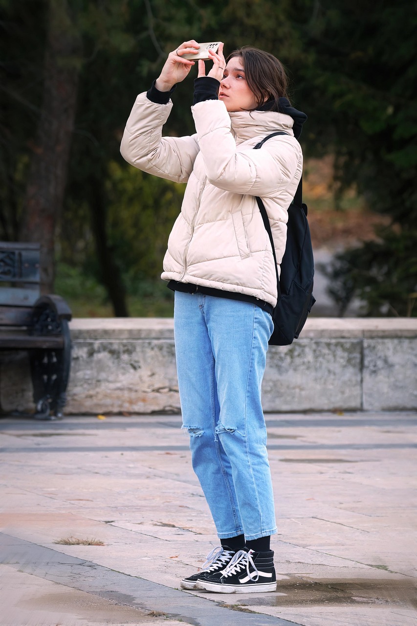 Woman Casual Backpack Free Photo On Pixabay