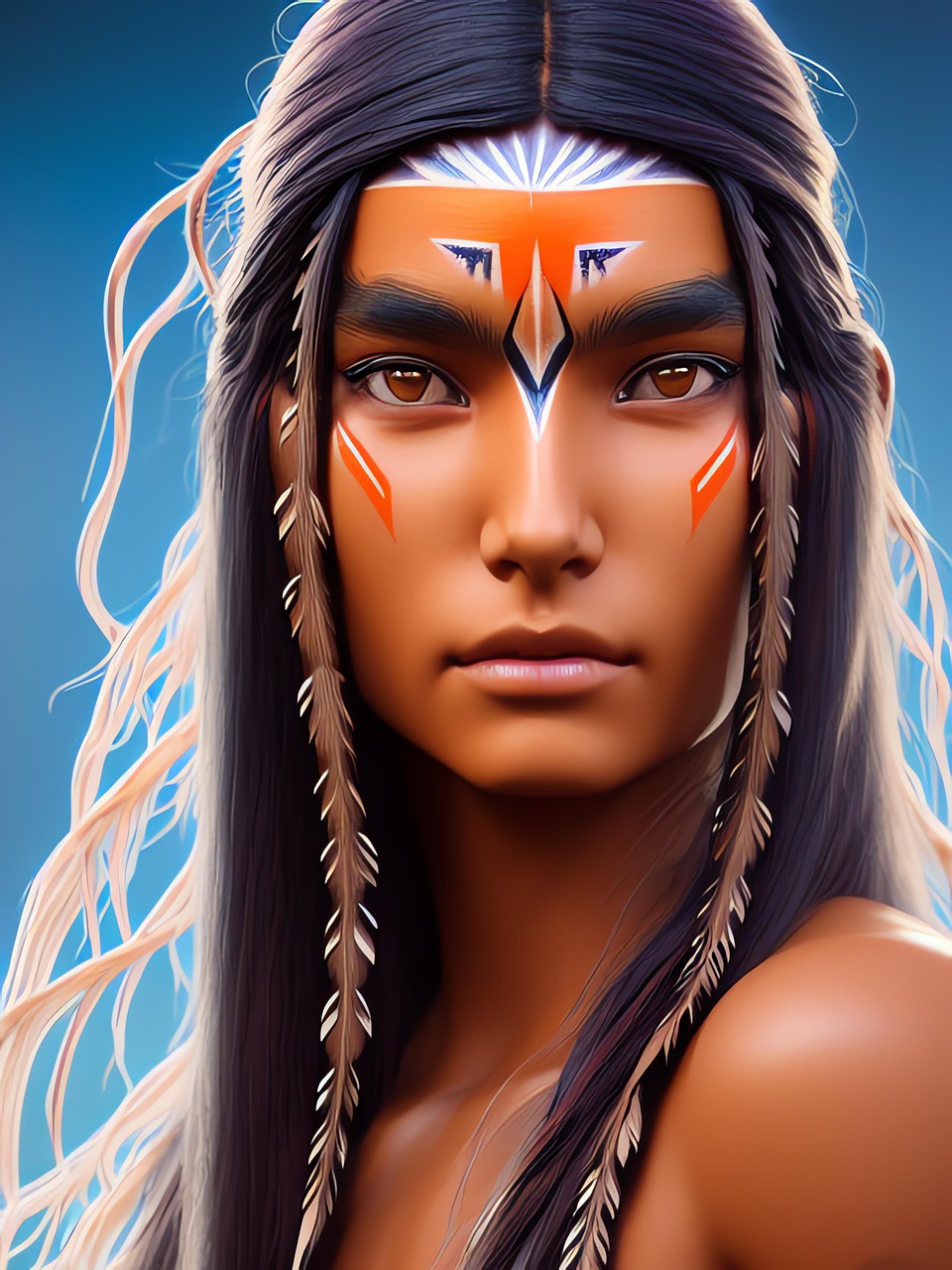 Woman Native American Portrait - Free image on Pixabay