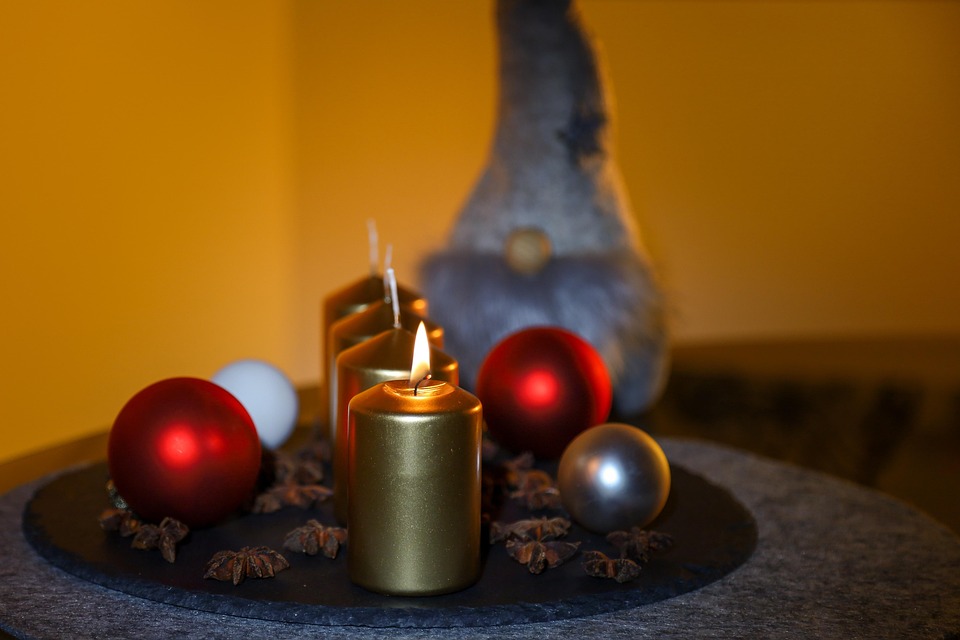 Christmas Ball Candle Advent - Free photo on Pixabay