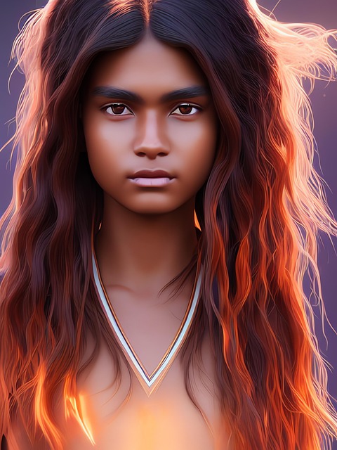 Girl Aboriginal Face - Free image on Pixabay