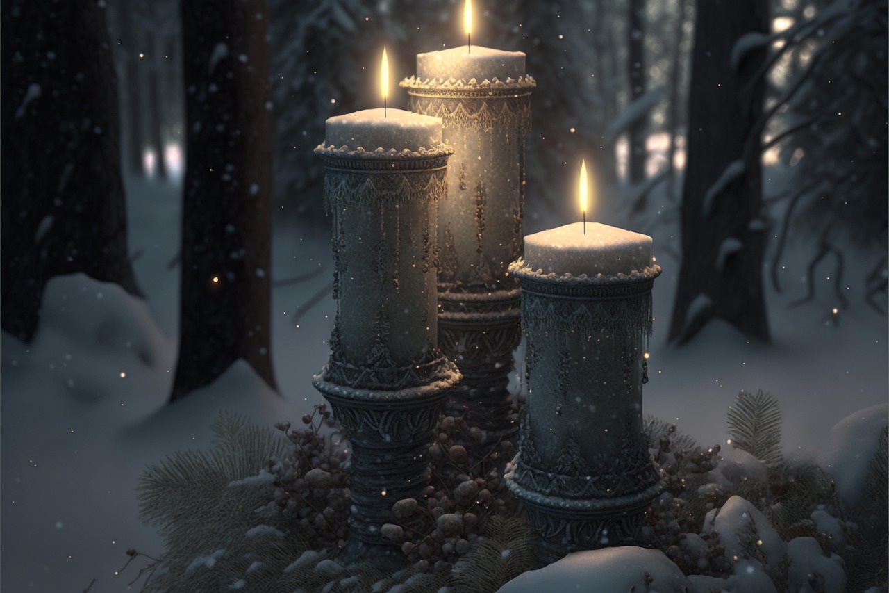 Candles Nature Winter - Free photo on Pixabay
