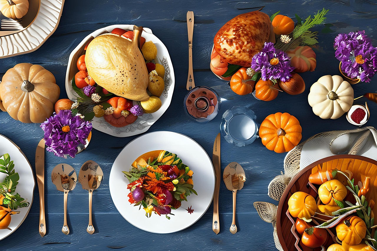Thanksgiving Table - Free photo on Pixabay