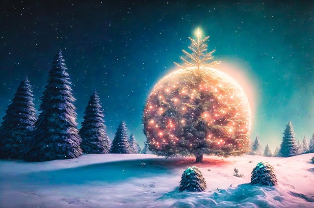 Download Trees, Christmas Tree, Snow. Royalty-Free Stock Illustration ...