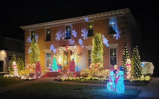 Christmas Lights Night - Free photo on Pixabay