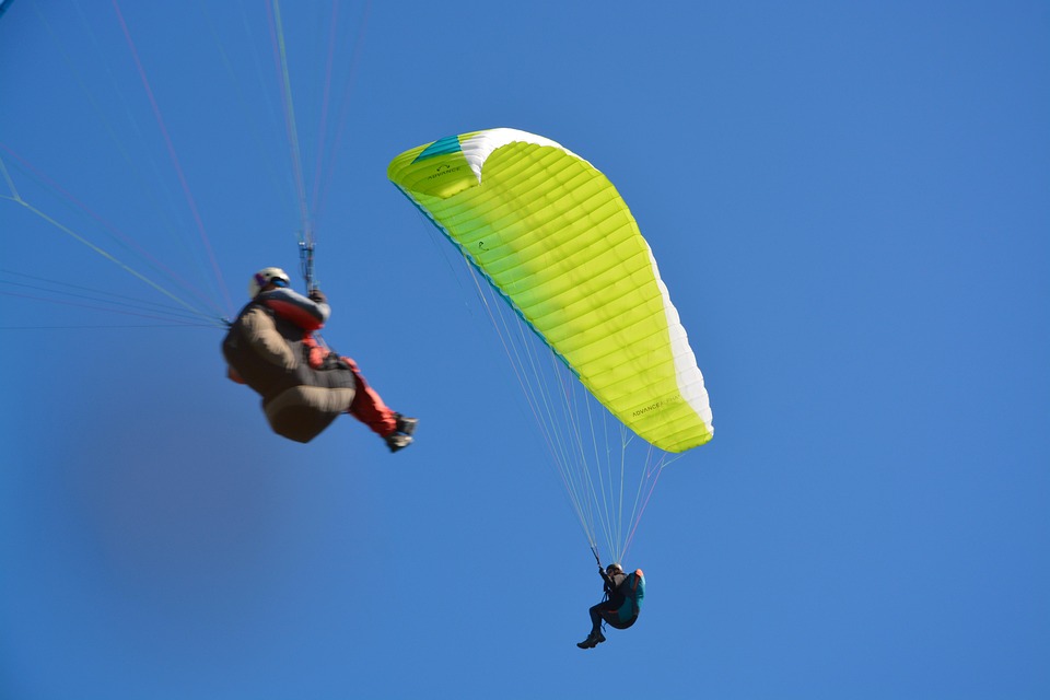 Parapente Parapentistes Voile Aile - Photo gratuite sur Pixabay