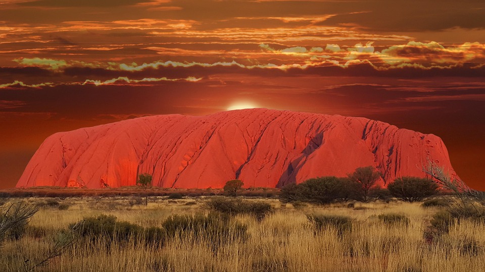 Ayers Rock Uluru Australie Lever - Image gratuite sur Pixabay