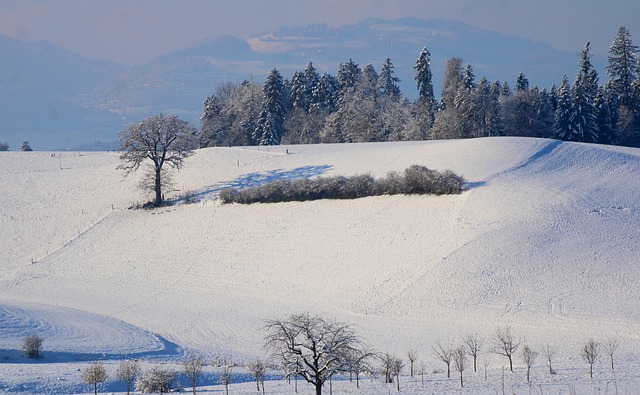Snow Hills Valley - Free photo on Pixabay