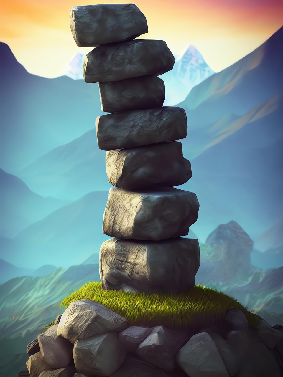 Cairn Stone Rock - Free image on Pixabay
