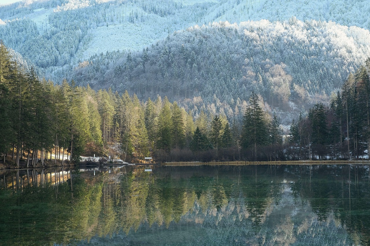 Lake Water Reflection Winter - Free photo on Pixabay - Pixabay
