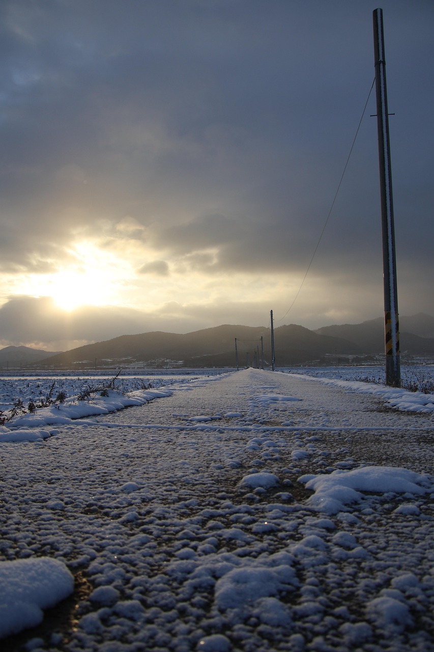 Hiver Neige Route En Plein - Photo gratuite sur Pixabay - Pixabay