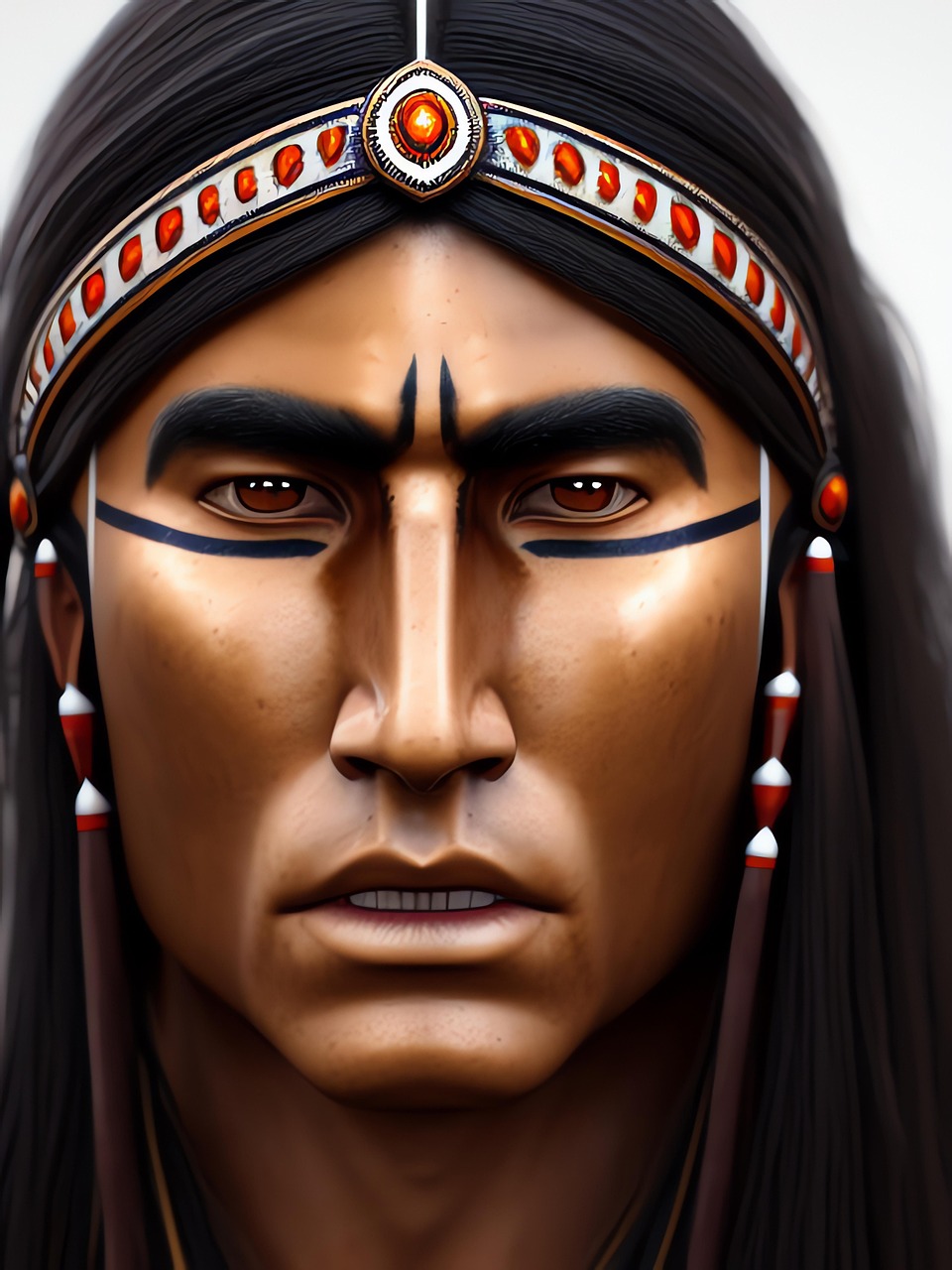 Man Native American Warrior - Free image on Pixabay