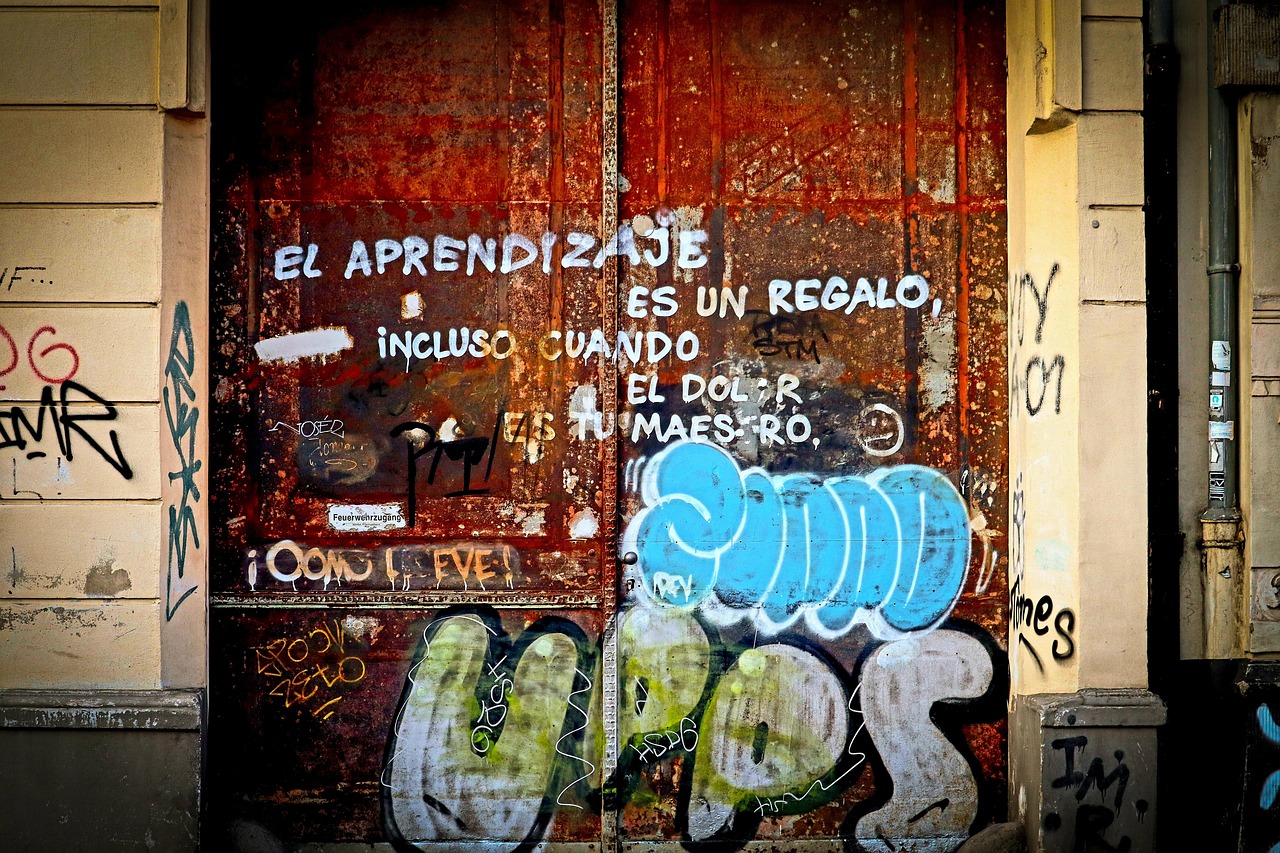 Street Art Graffiti Gate - Free photo on Pixabay