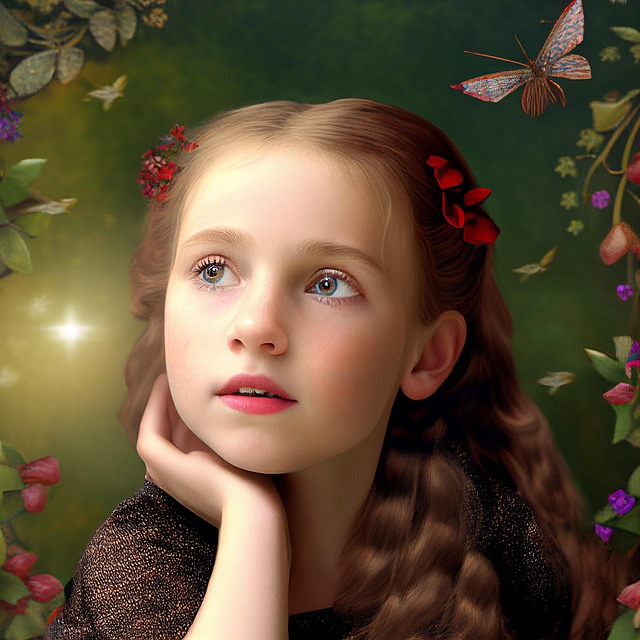 Download Girl, Child, Portrait. Royalty-Free Stock Illustration Image ...
