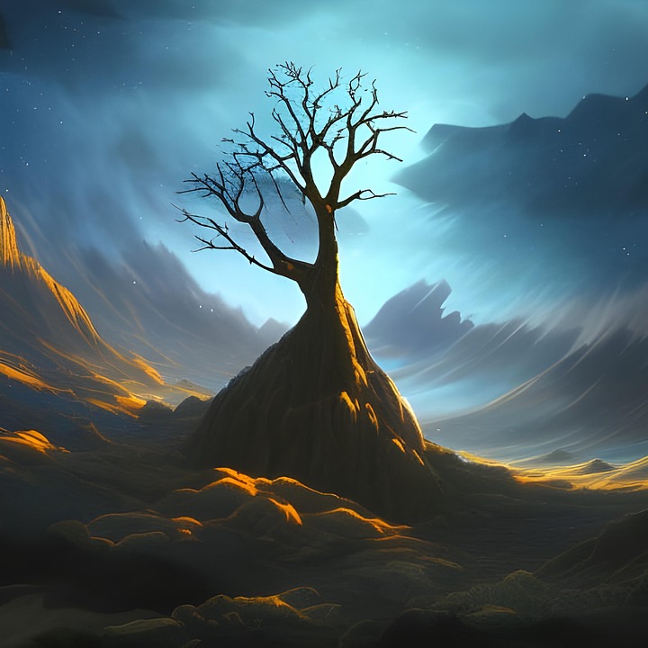 Download Ai Generated, Tree, Nature. Royalty-Free Stock Illustration ...