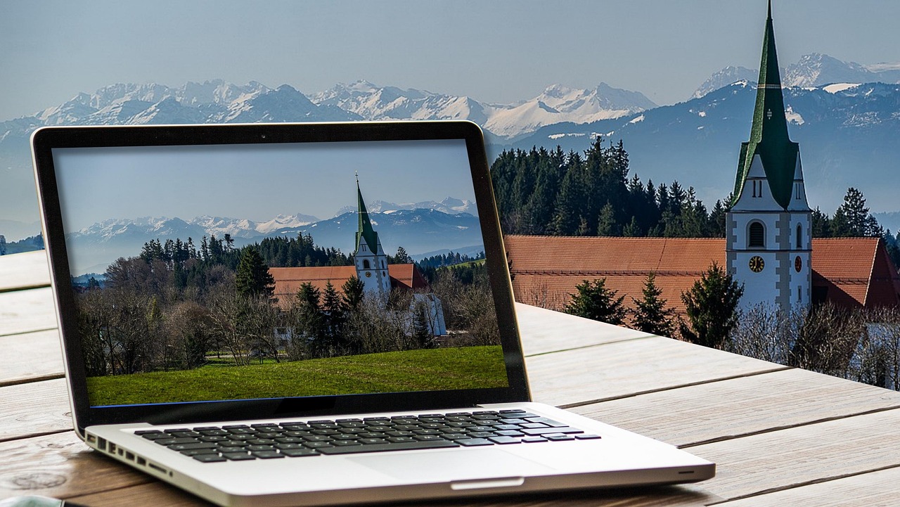 See Through Laptop Nature - Free photo on Pixabay