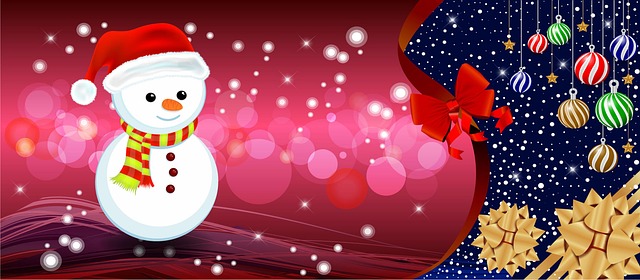 Monigote De Nieve Presenta Año - Imagen gratis en Pixabay