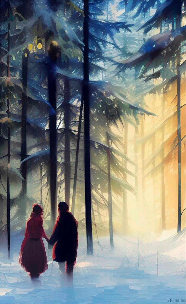 Couple Forest Lost - Free photo on Pixabay