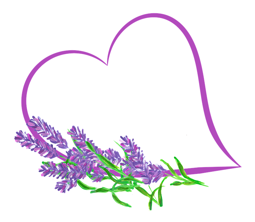 Download Heart, Love, Lavender. Royalty-Free Vector Graphic - Pixabay