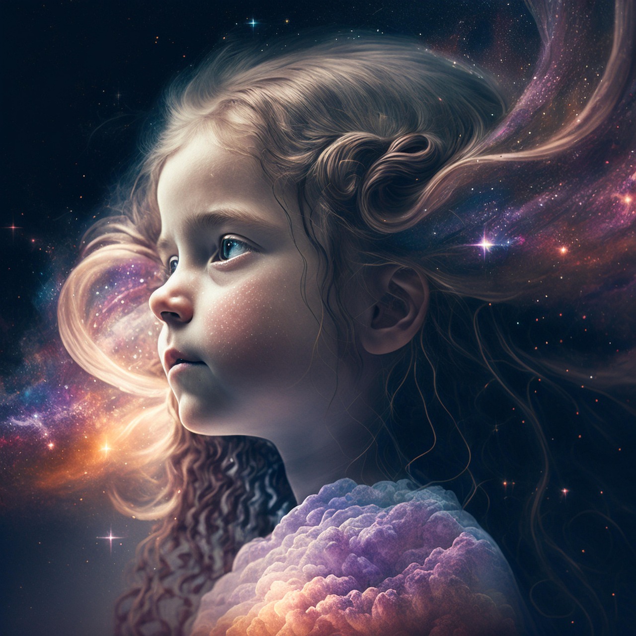 Girl Baby Space - Free image on Pixabay