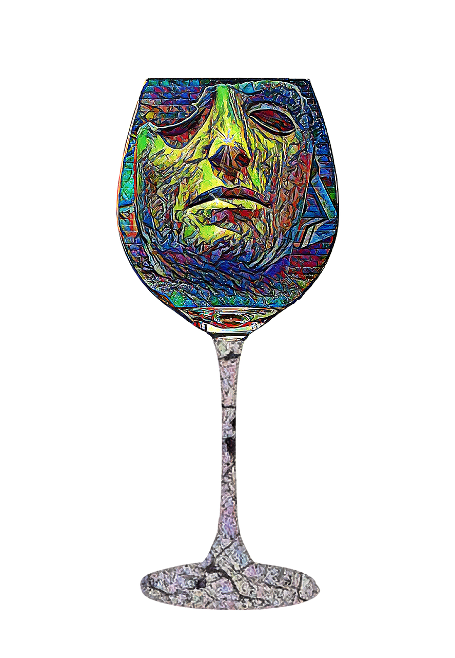 Download Wine Glass Fantasy Royalty Free Stock Illustration Image