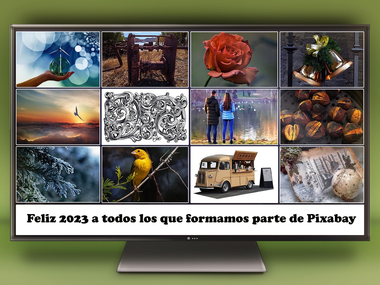 Monitor Pixabay 2023 Cheers New - Free photo on Pixabay
