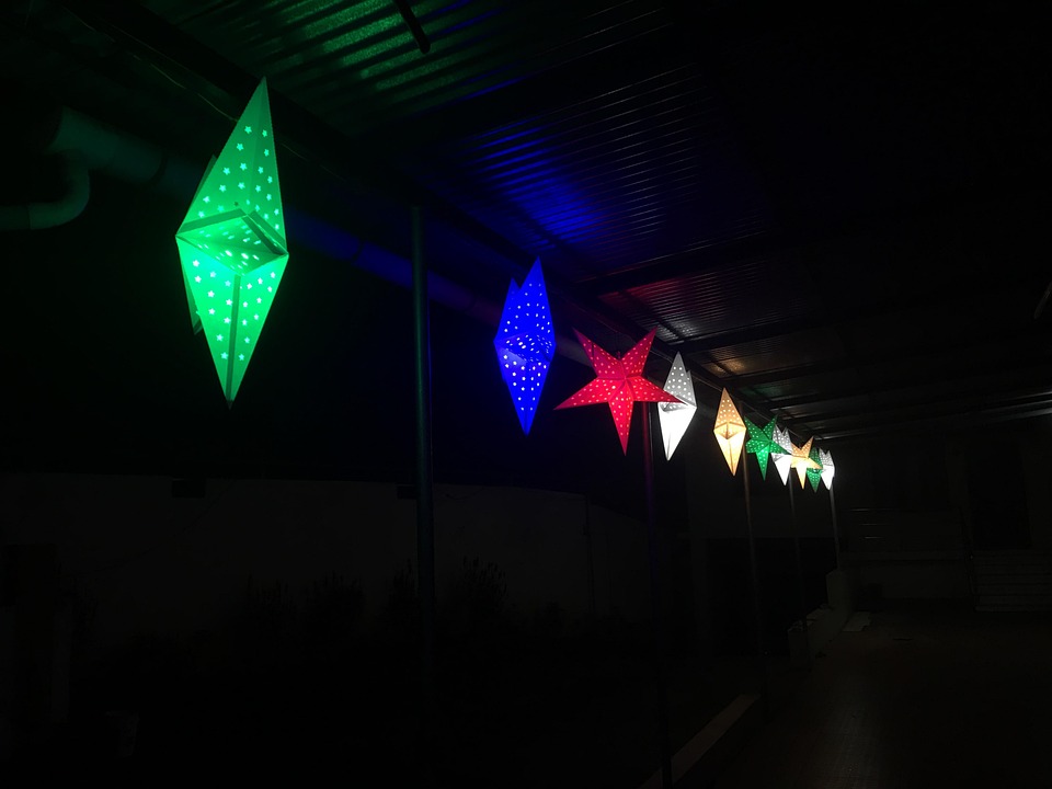 Christmas Stars Colors - Free photo on Pixabay