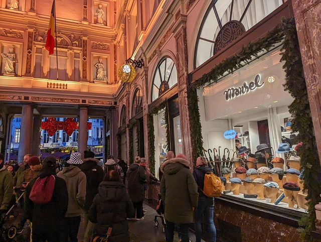Download Millinery Shop, Grand-Place, Brussels. Royalty-Free Stock ...