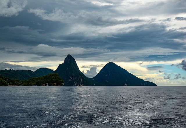 Berg Karibien Vatten St - Gratis foto på Pixabay