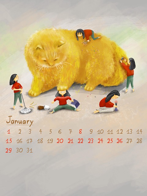 Download Cat Animal January Royalty-Free Stock Illustration Image - Pixabay