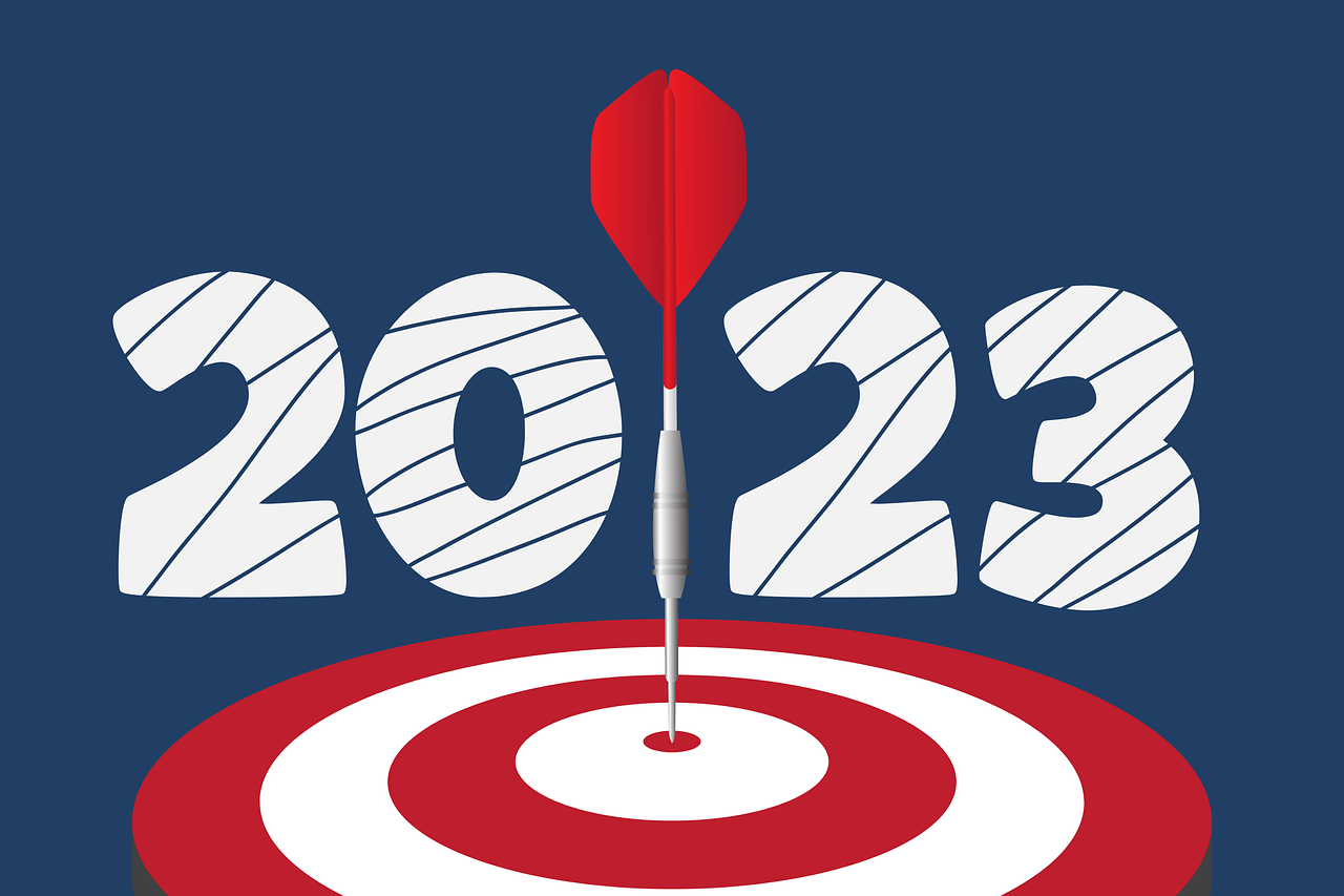 Download Goals, 2023, New Year. Royalty-Free Stock Illustration Image ...