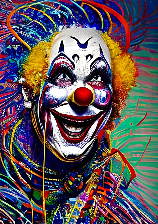 Payaso Bufón Arte - Imagen gratis en Pixabay