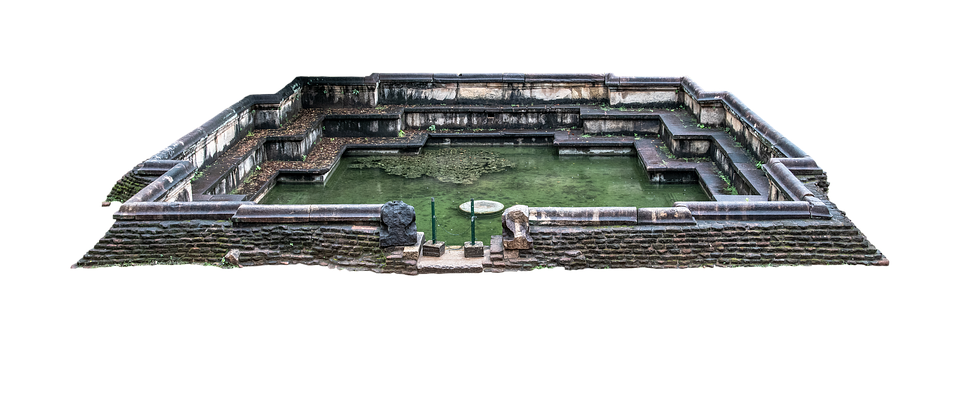 Download Ancient, Pond, Bath. Royalty-Free Stock Illustration Image ...