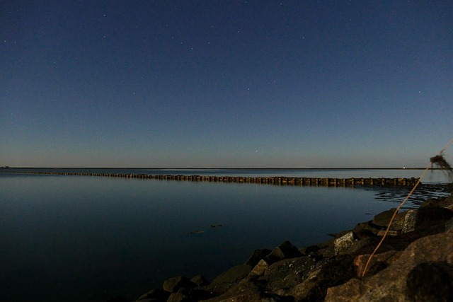 Deich Nordsee Nacht - Kostenloses Foto auf Pixabay - Pixabay